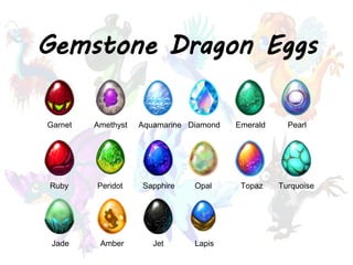 The COMPLETE Dragonvale Egg List (with Pictures!) | PDF
