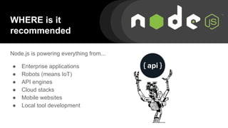Node.js an Exectutive View | PPT
