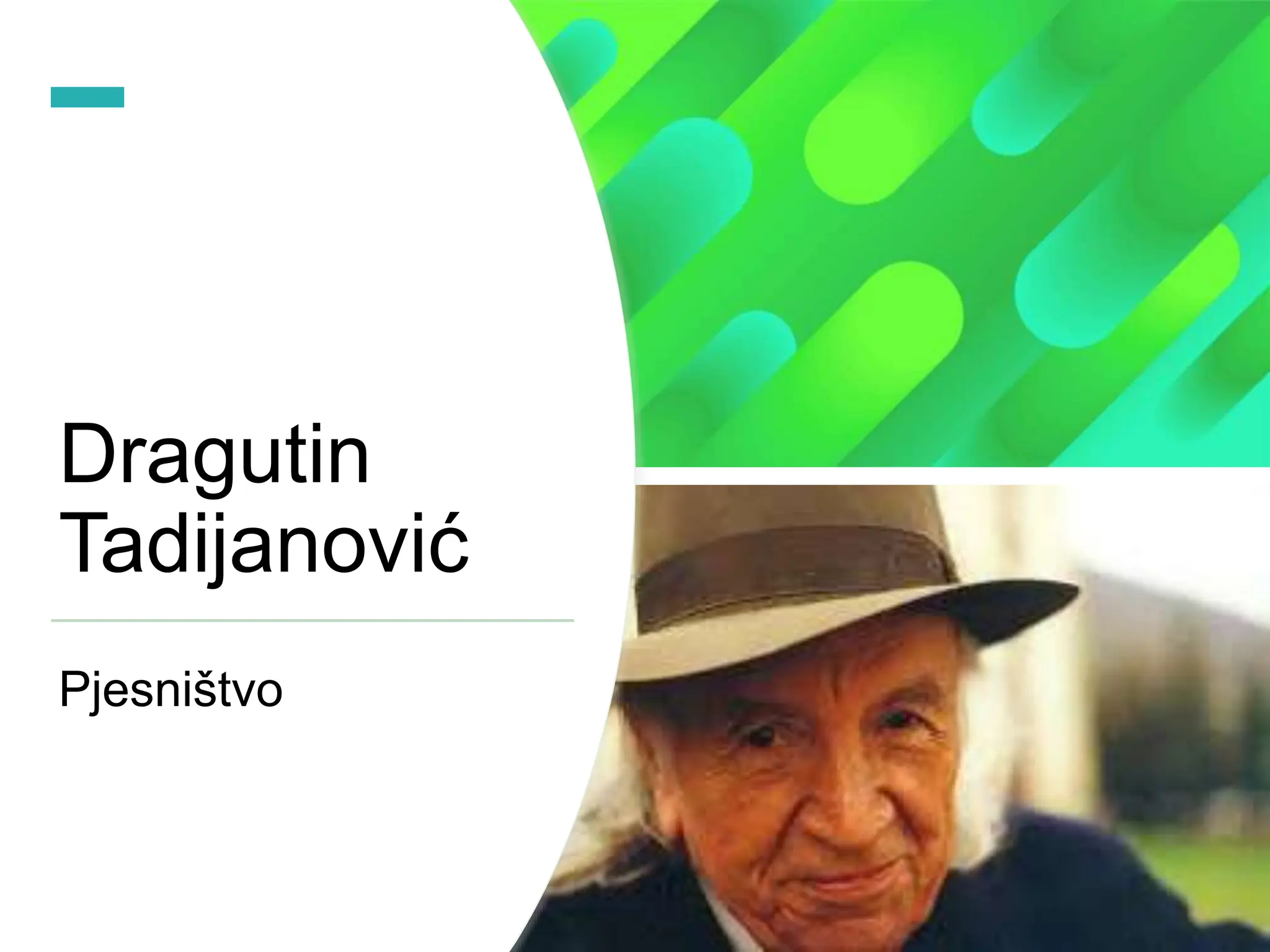 Dragutin Tadijanović - pjesništvo.pptx