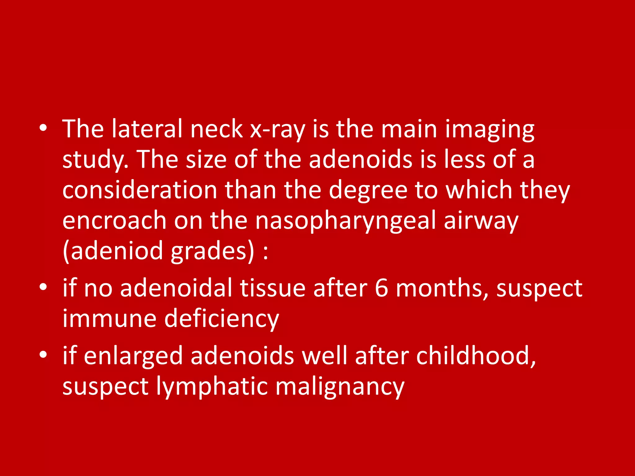 Dr ahmed esawy imaging of adeniod enlargment | PDF