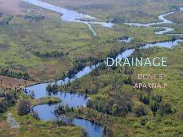 Drainage | PPT