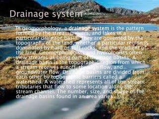 Drainage | PPT