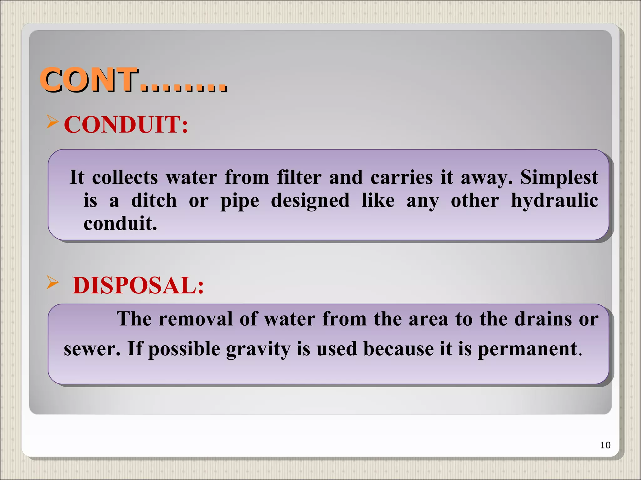 Drainage | PPT