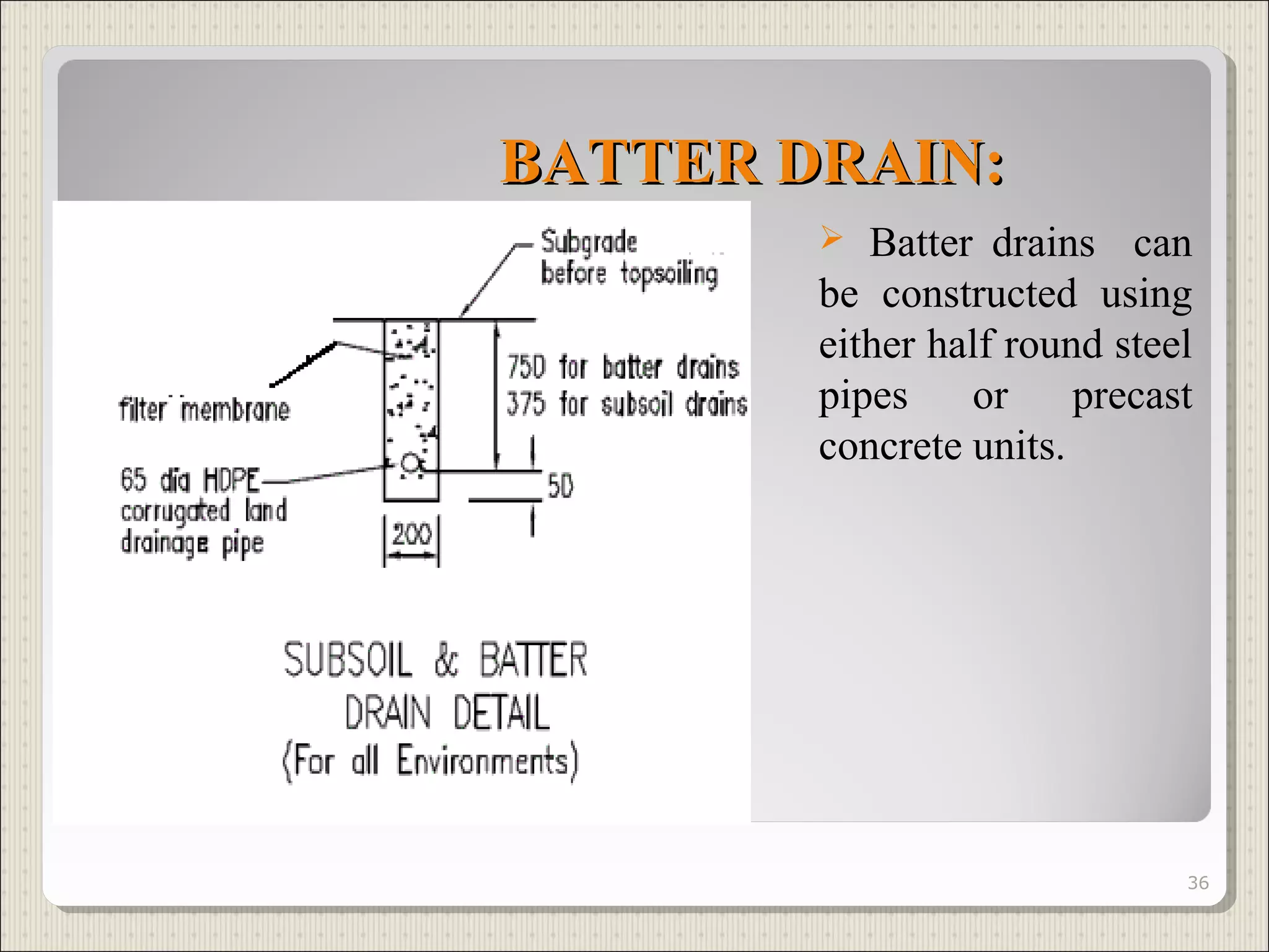 Drainage | PPT