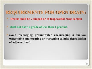 Drainage | PPT