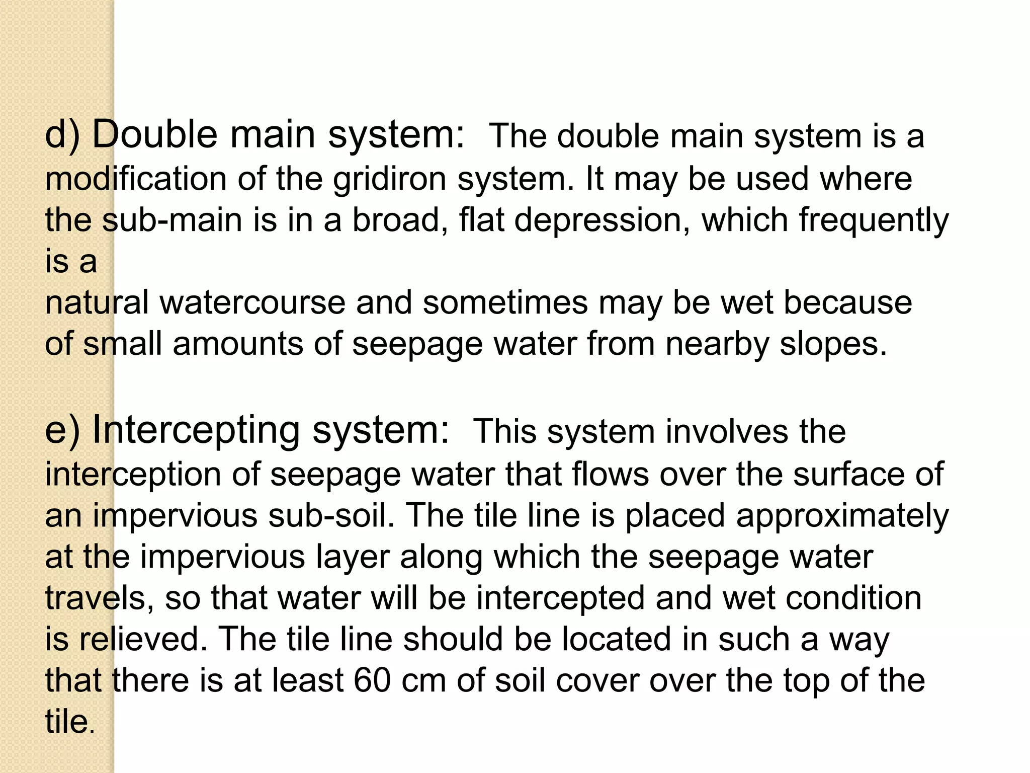 Drainage water management | PPTX