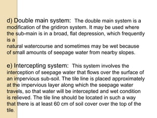 Drainage water management | PPTX