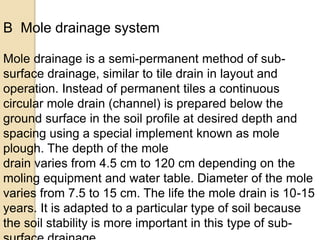 Drainage water management | PPTX