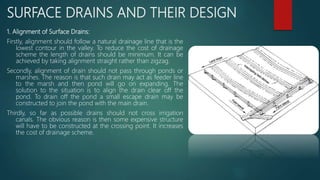 Drainage in Irrigation Engineering | PPTX