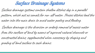 Drainage | PPTX