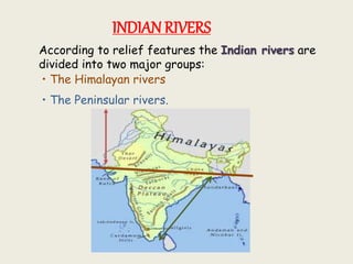 DRAINAGE of India ppt for teachers help 😊 | PPT