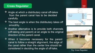 Canal Irrigation Management, Canal Regulation and Outlet Regulations | PPTX