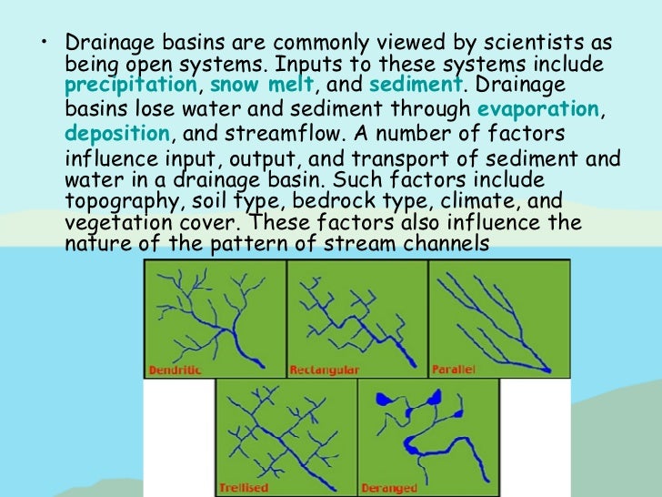 Types Of Drainage Basins at Lynda Tawney blog