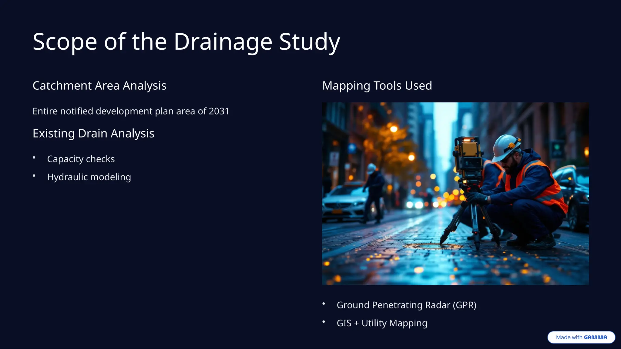 Drainage-Master-Plan-for-Sonipat and its execution | PPTX