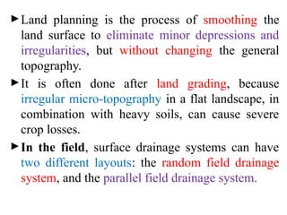 Drainage and irrigation engineering lecturenotes | PPTX