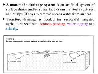 Drainage and irrigation engineering lecturenotes | PPTX
