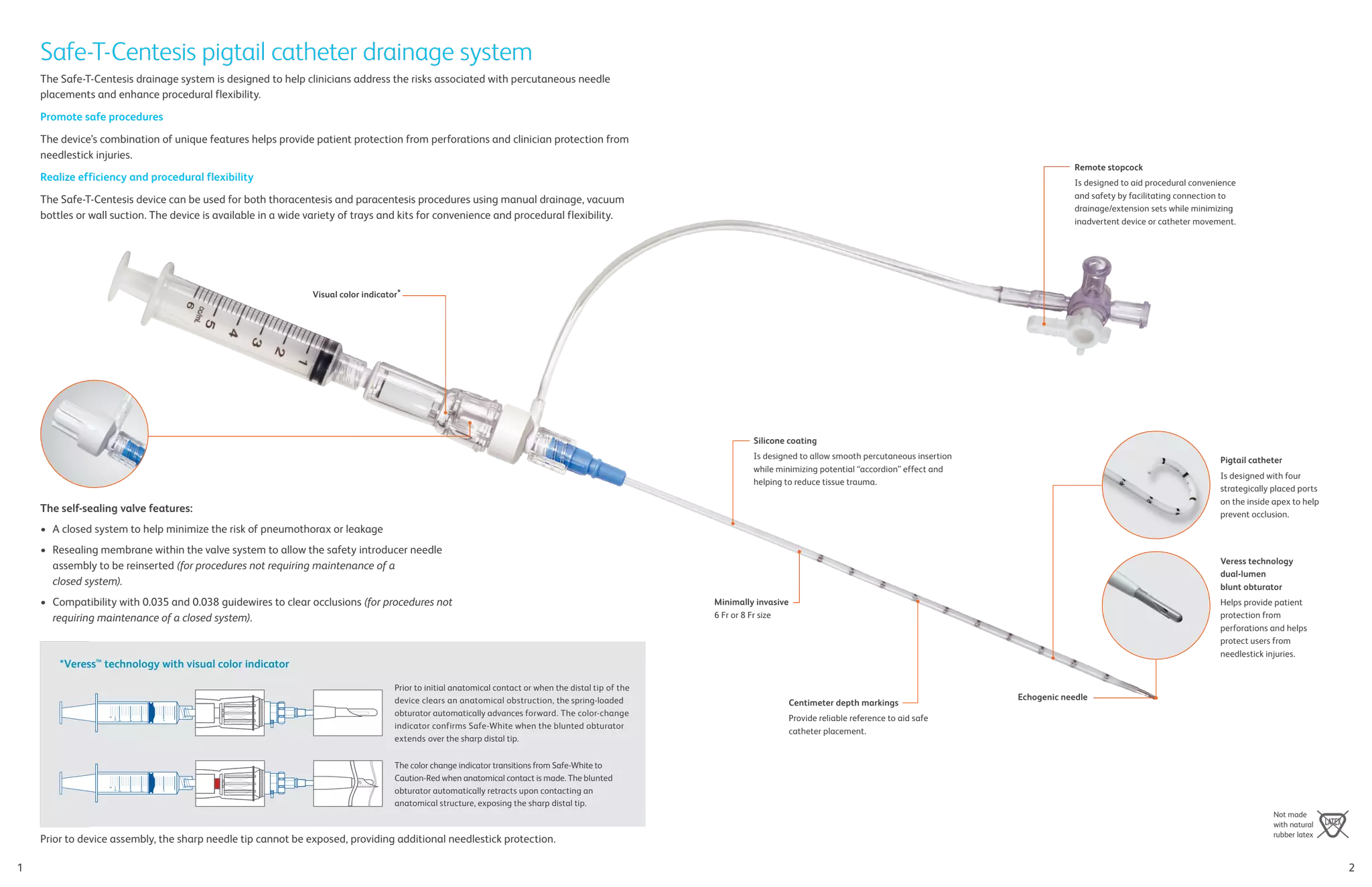Drainage ascite et pneumothx | PDF