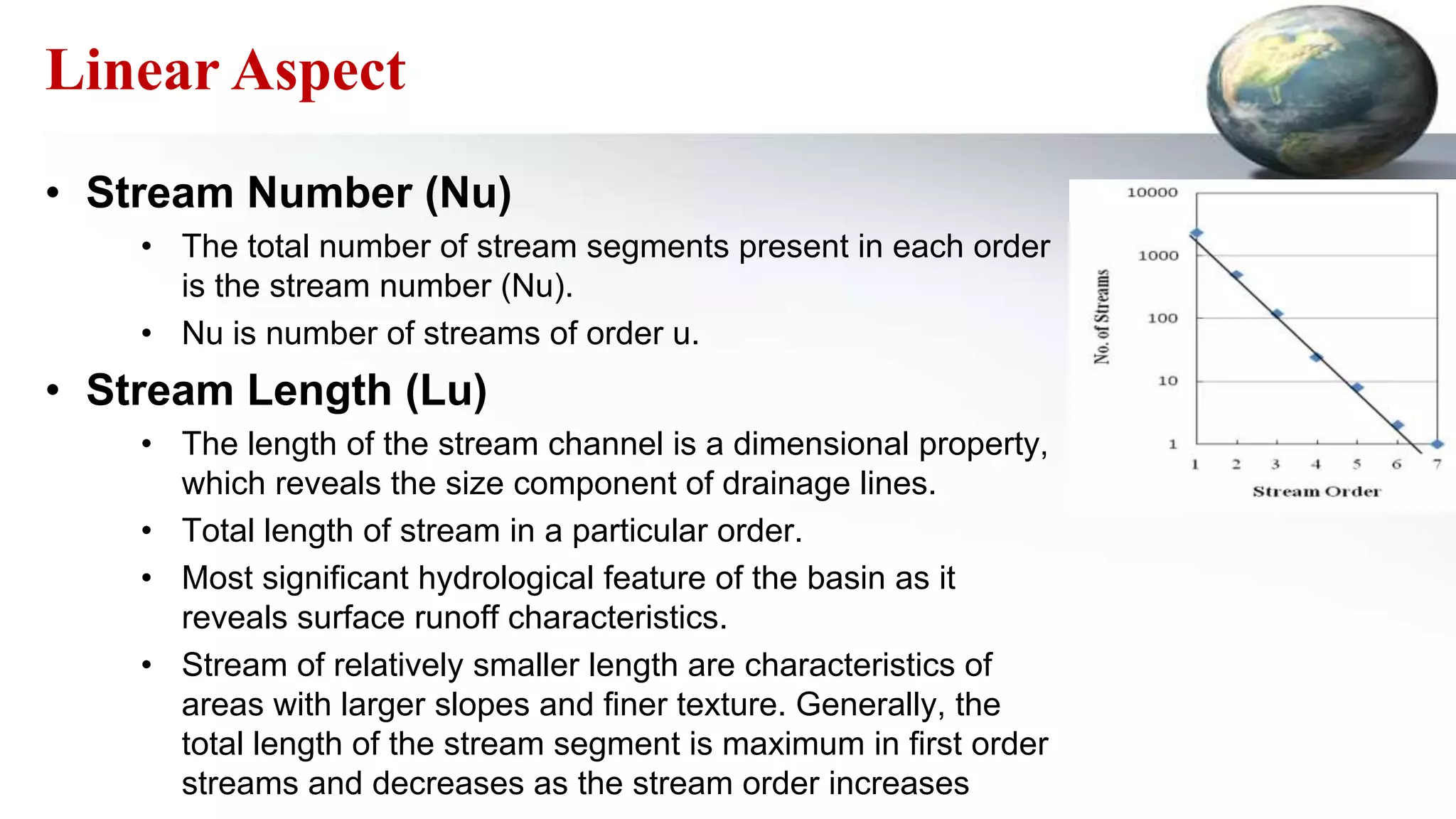 Drainage basin morphometry | PPSX