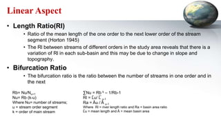 Drainage basin morphometry | PPSX