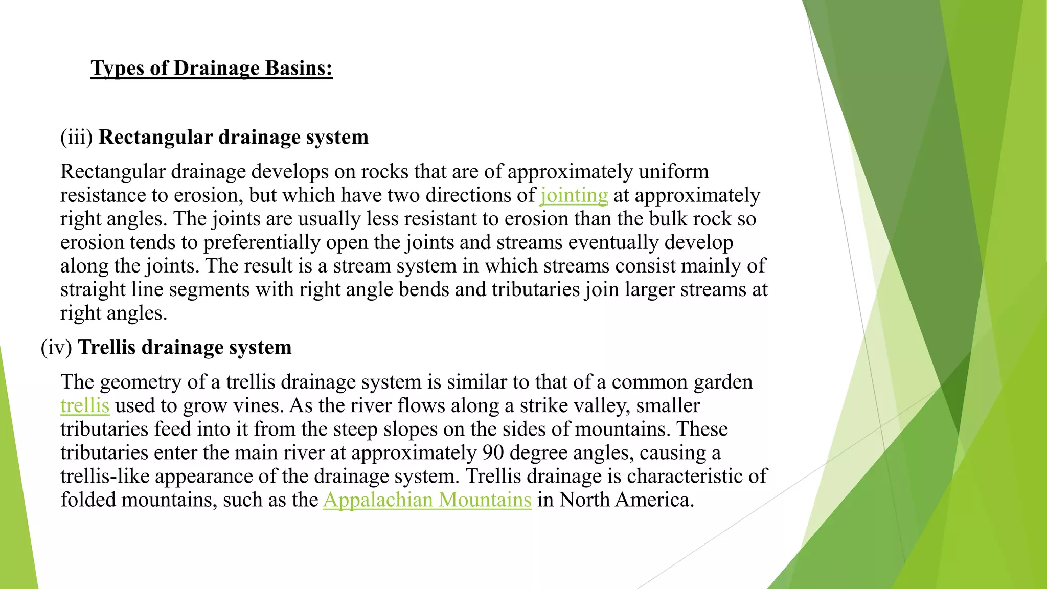 Drainage basins | PPTX