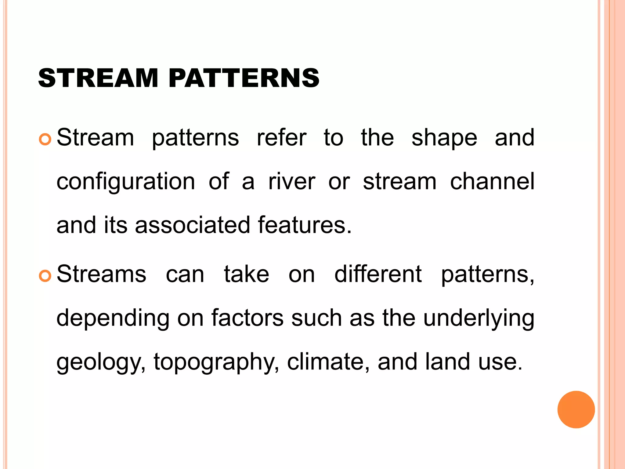 DRAINAGE BASINS AND STREAM PATTERNS.pptx