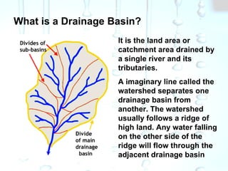 Drainage basins and water budgets | PPT