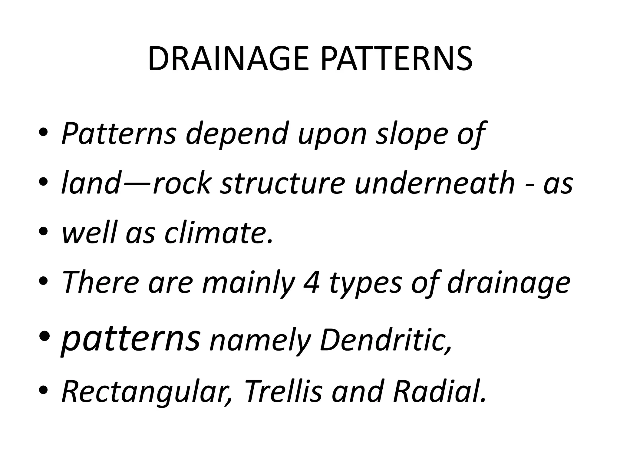 Drainage class 9 | PPTX