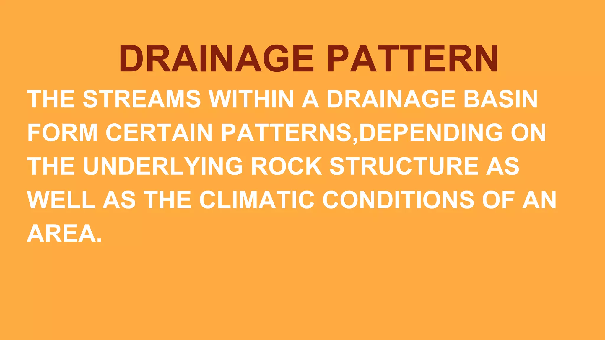 DRAINAGE SYSTEM | PPTX