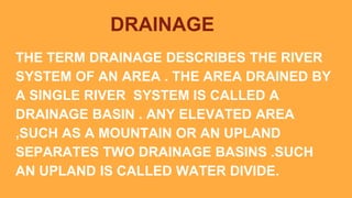 DRAINAGE SYSTEM | PPTX