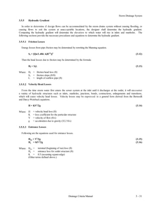 Drainage design | PDF