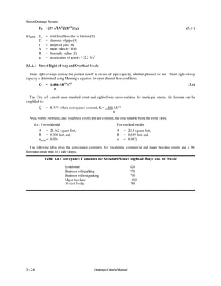 Drainage design | PDF