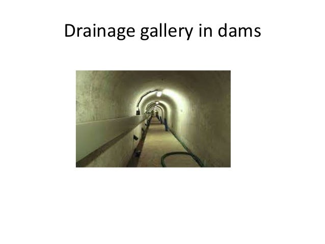 Drainage galley