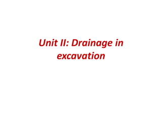 Drainage in Excavation.ppt