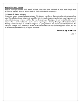 Drainage pattern | PDF