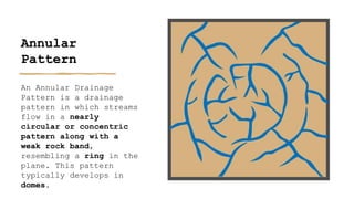 Drainage pattern and types | PPSX