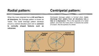 Drainage pattern and types | PPSX