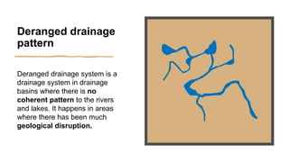 Drainage pattern and types | PPT