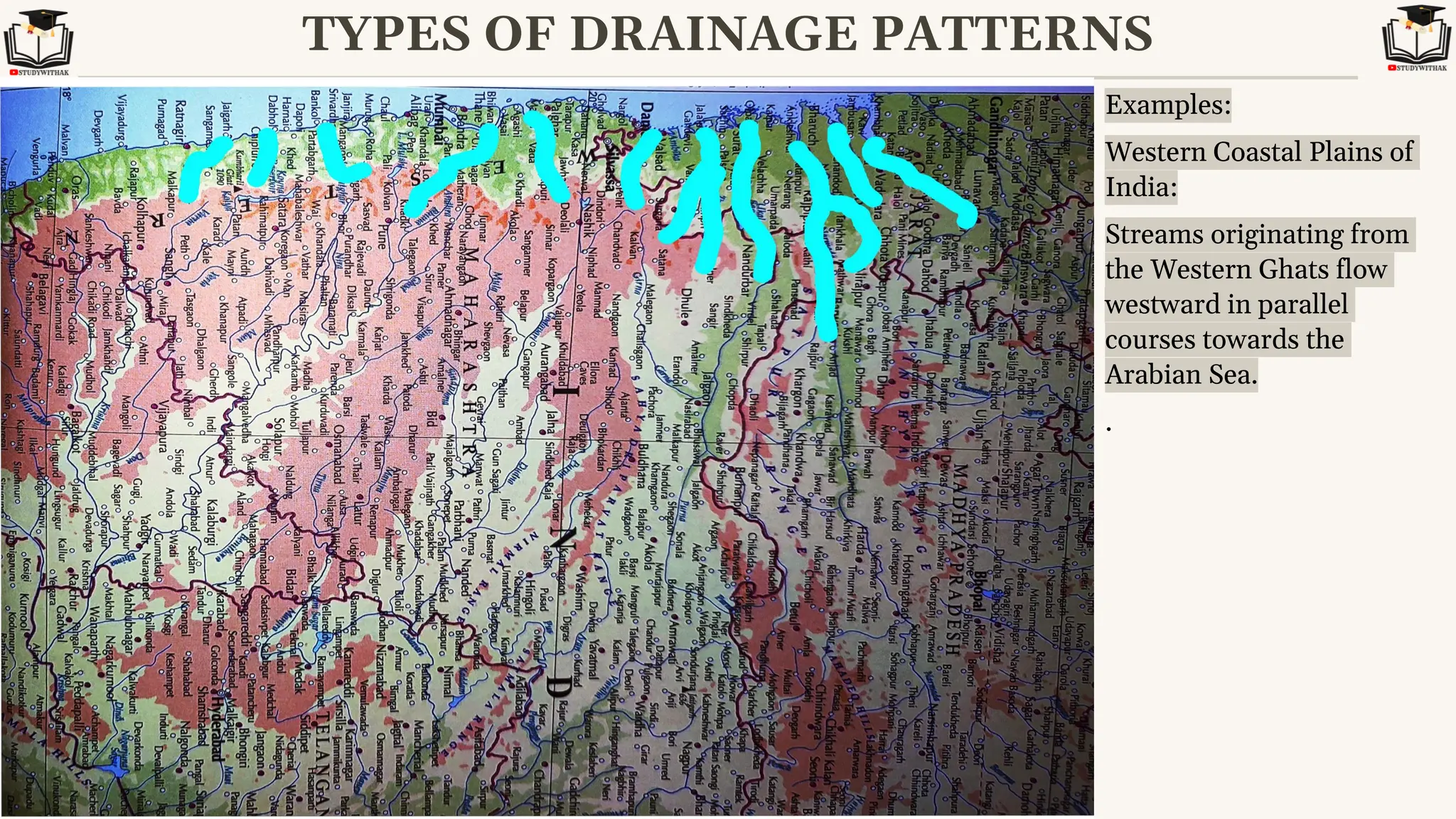 DRAINAGE PATTERNS . | PDF