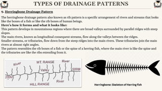DRAINAGE PATTERNS . | PDF