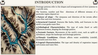 DRAINAGE PATTERNS . | PDF