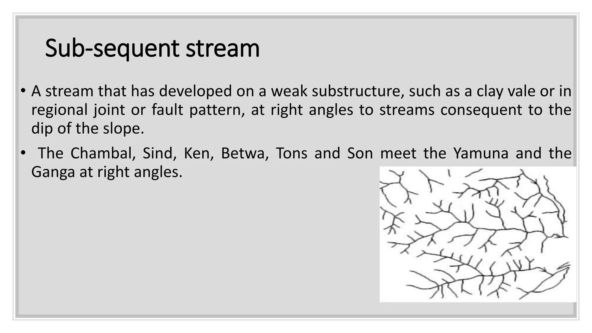 Drainage pattern and their significance | PPTX