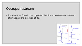 Drainage pattern and their significance | PPTX
