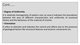 Drainage pattern and their significance | PPTX