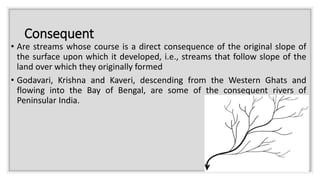Drainage pattern and their significance | PPTX