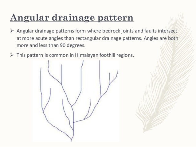 Types Drainage pattern presentation