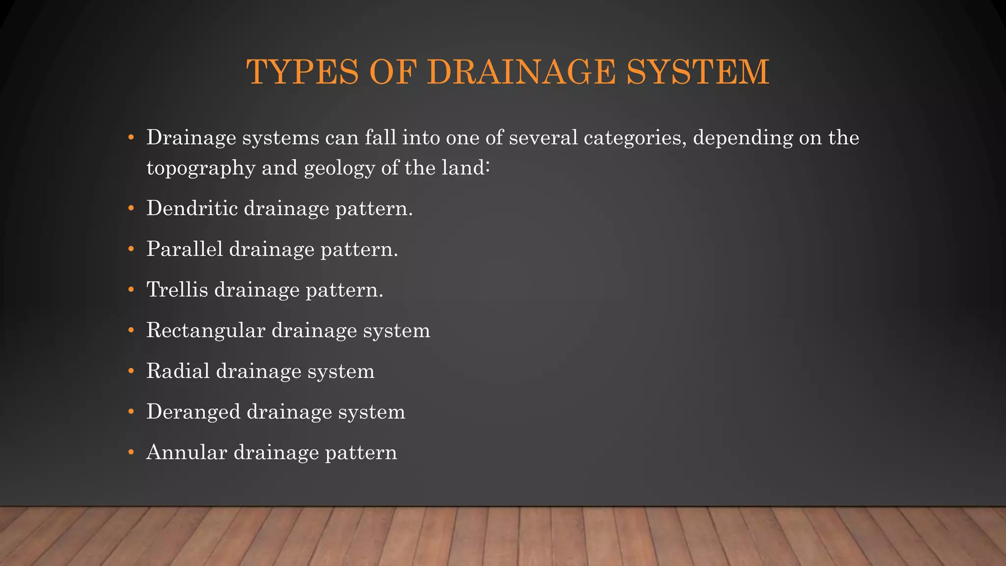Drainage pattern & morphometric analyses of drainage basins | PPTX