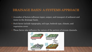 Drainage pattern & morphometric analyses of drainage basins | PPTX
