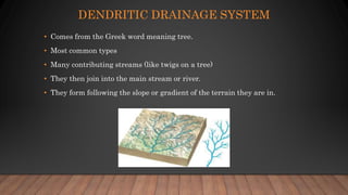 Drainage pattern & morphometric analyses of drainage basins | PPTX