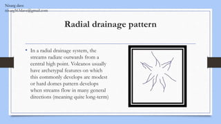 Drainage patterns by nisarg dave | PPT | Geography | Science