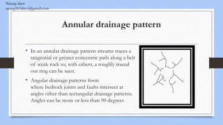 Drainage patterns by nisarg dave | PPT | Geography | Science